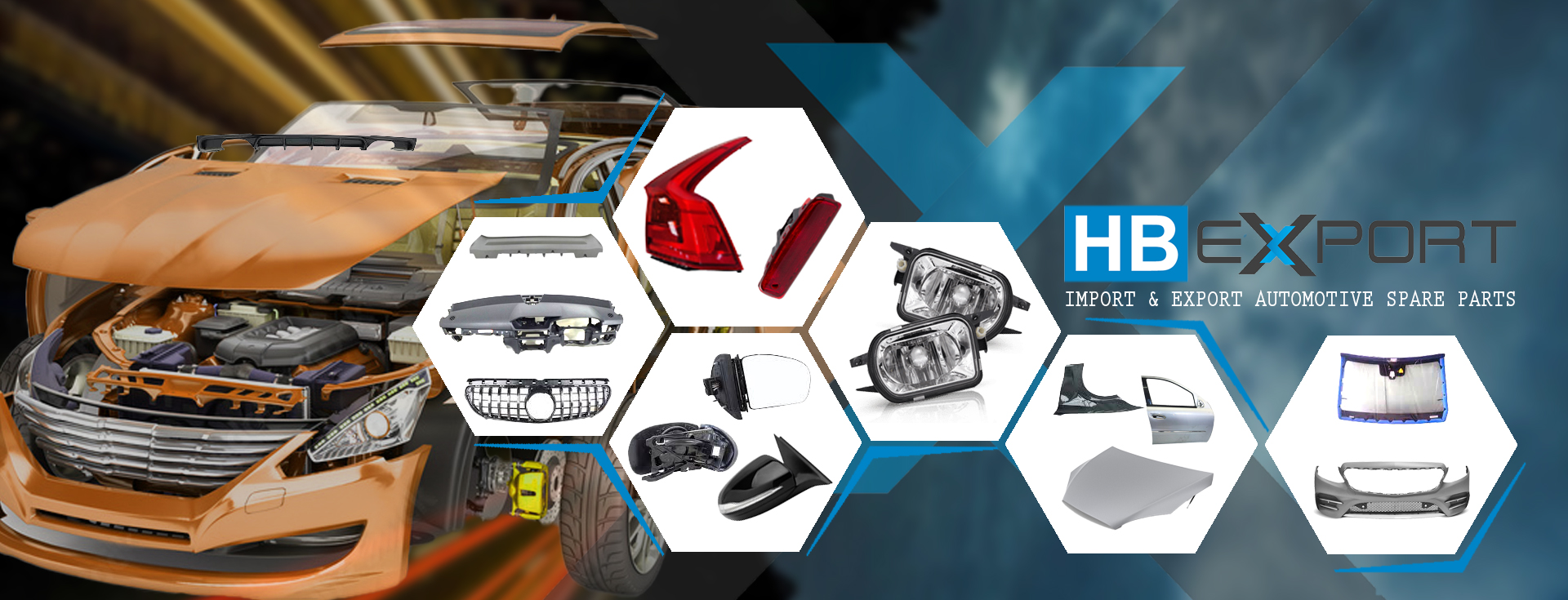 HBEXPORT IMPORT EXPORT CAR PARTS